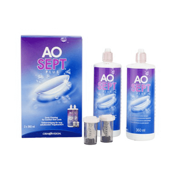 AOSept Plus - 2 x 360ml - Linsenklick.ch