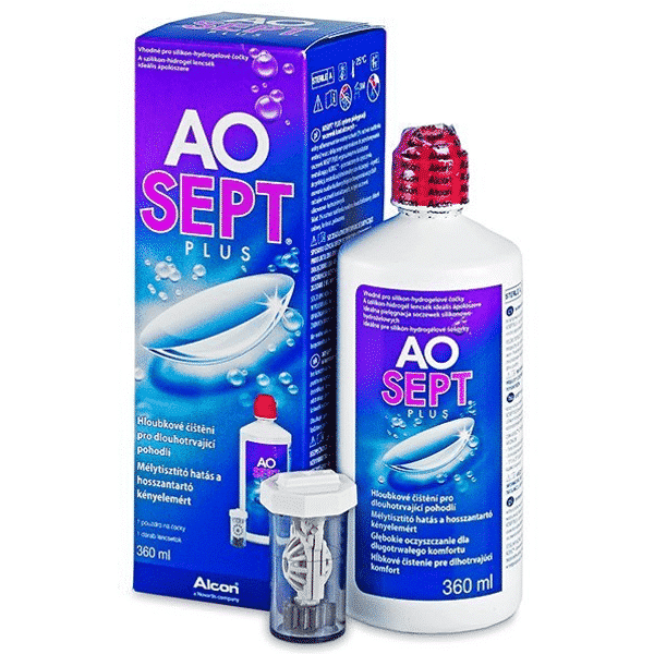 AOSept Plus - 360ml - Linsenklick